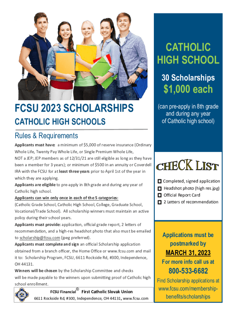 Fillable Online 30 Scholarships Fax Email Print - pdfFiller