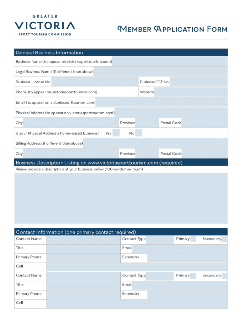 Fillable Online Destination Greater Victoria gets sustainability ...