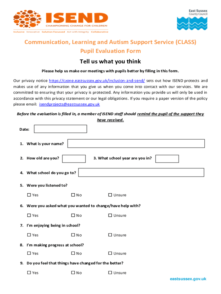 Fillable Online Supporting Students with Autism: 10 Ideas for Inclusive ... Fax Email Print ...