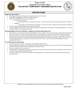 Fillable Online Voluntary Lethal Means Restriction Inclusion Form ...