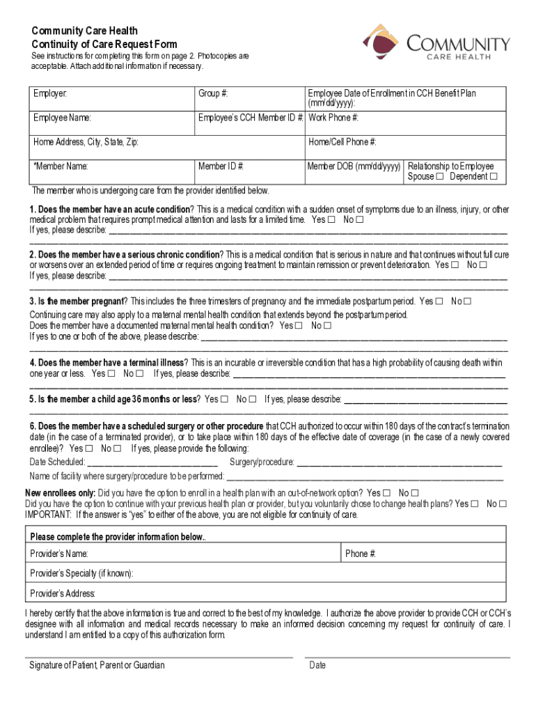 Fillable Online COC Request Form2023.docx Fax Email Print - pdfFiller