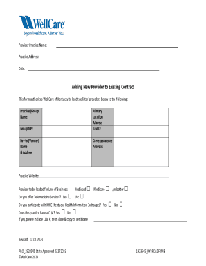 Fillable Online Medicare Providers - Forms Fax Email Print - pdfFiller