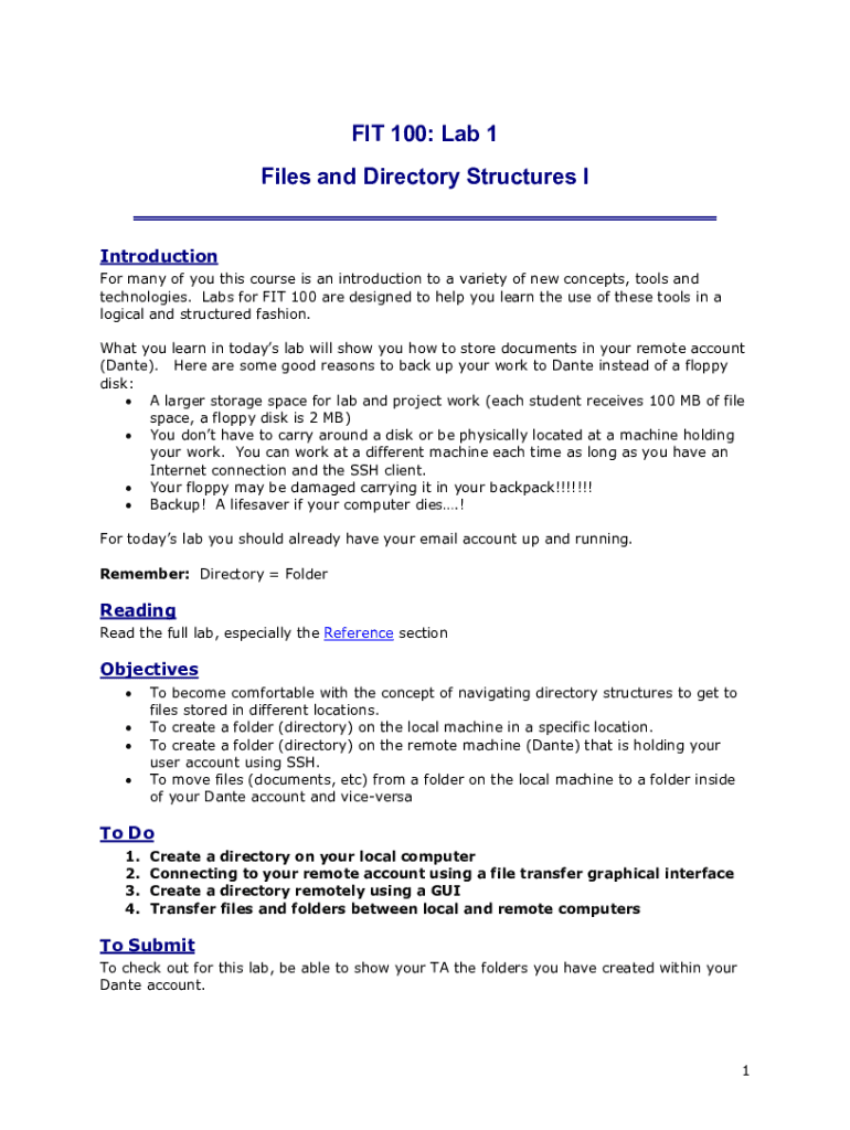 Fillable Online How to organize files and folders Fax Email Print ...