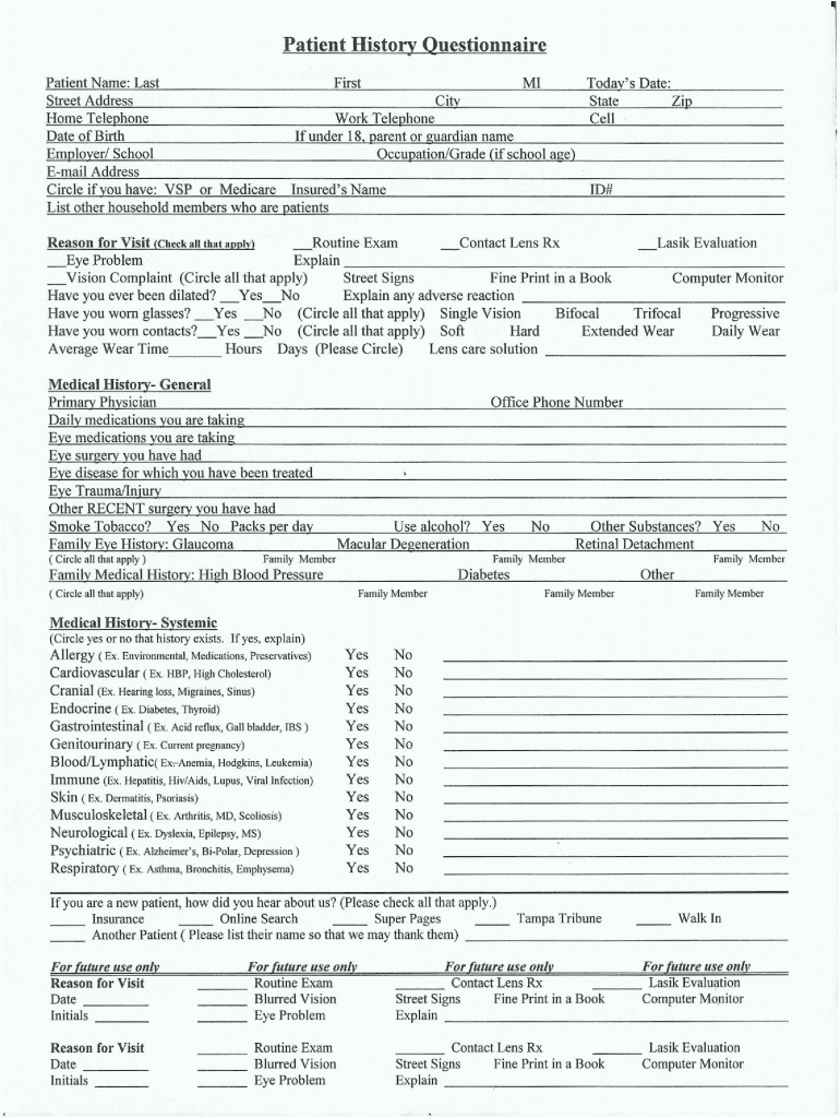Fillable Online New Patient Packet (PDF) Fax Email Print - pdfFiller
