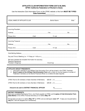 Fillable Online Cfwc Forms - Fill Online, Printable, Fillable, Blank ...