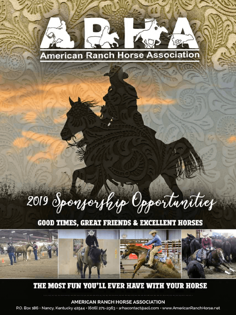 Fillable Online the original ranch horse association! Fax Email Print ...