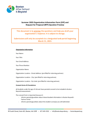 Fillable Online Template: RFP Response Workbook and Question Bank Fax ...