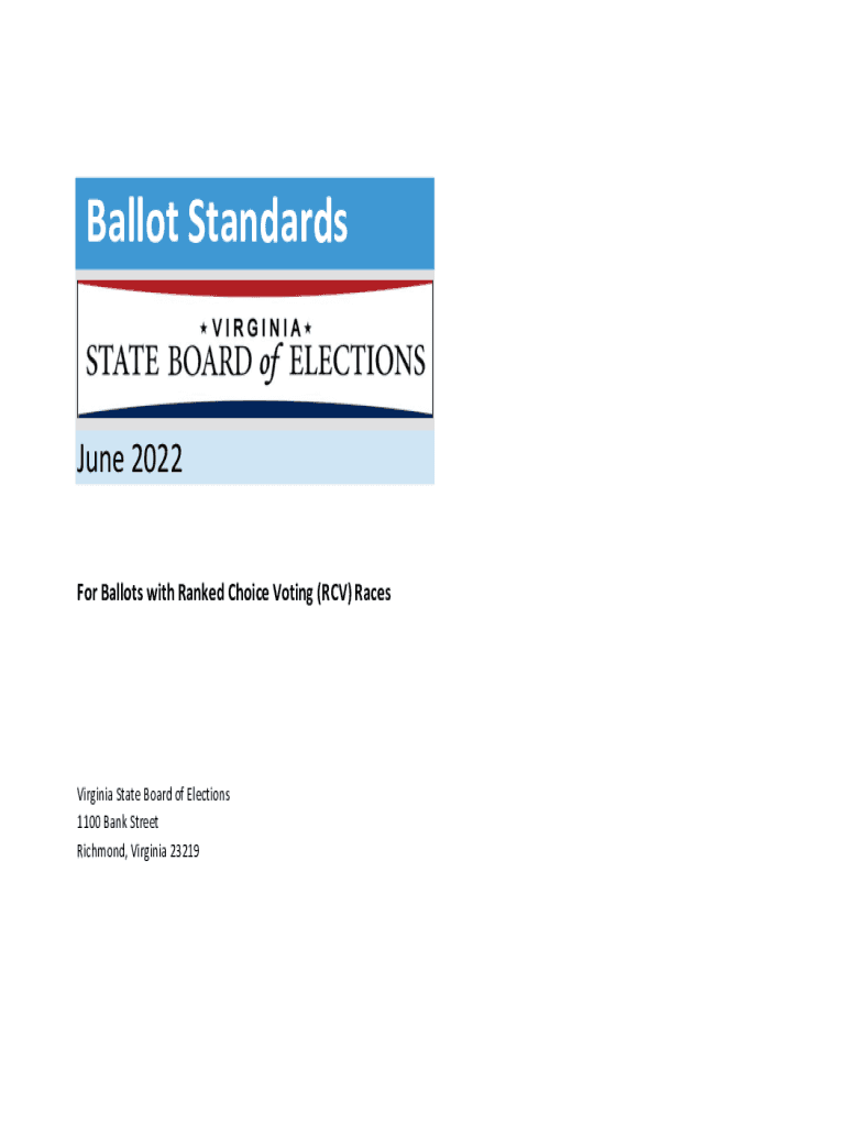 Fillable Online Ranked Choice Voting - Virginia Department of Elections ...
