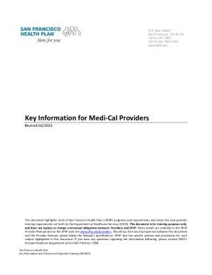 Fillable Online Claims - San Francisco Health Plan Fax Email Print ...