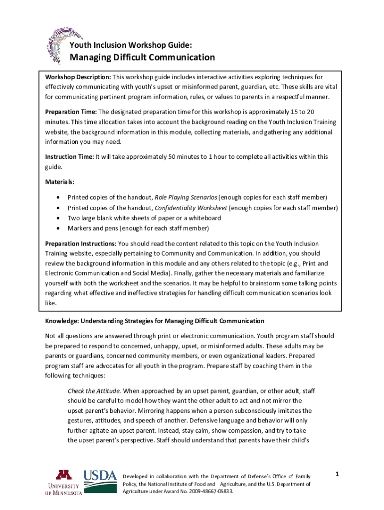 Fillable Online Embracing diversity: toolkit for creating inclusive ...