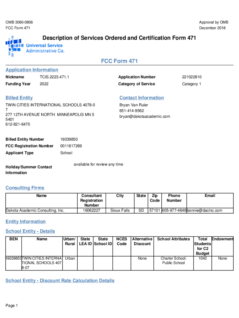 Fillable Online TWIN CITIES INTERNATIONAL SCHOOLS 4078-0 Fax Email ...