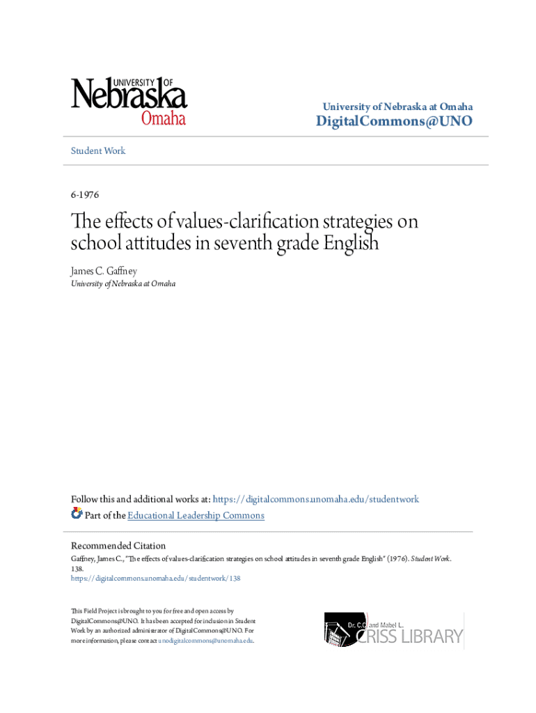 Fillable Online the-effects-of-values-clarification-strategies-on ...