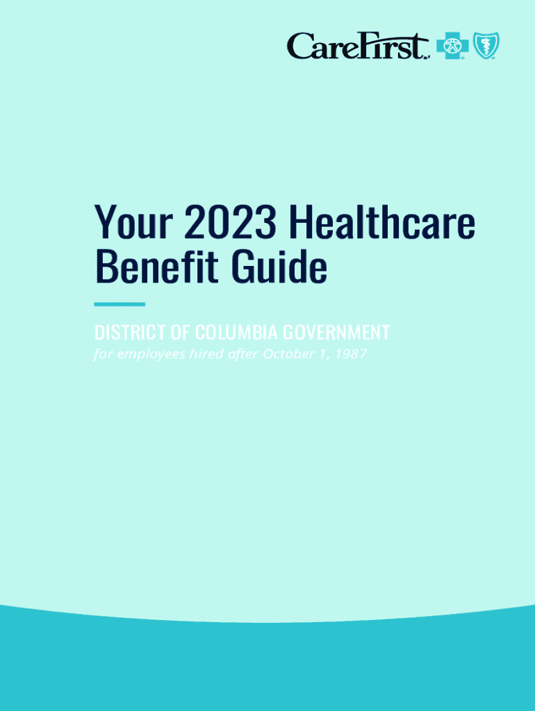 Fillable Online dchr dc Your Healthcare Benefit Guide Fax Email Print ...