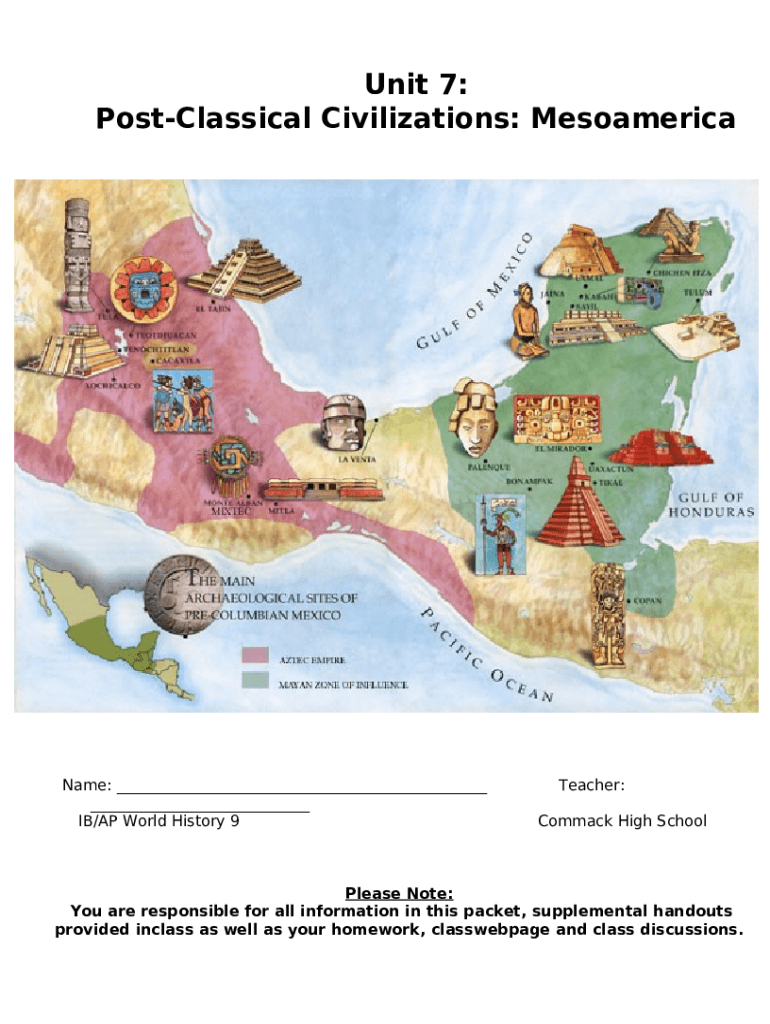 Early Civilizations in the Americas: AP World History Doc Template ...