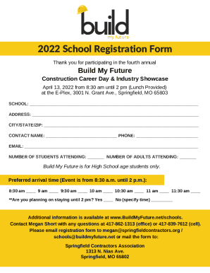 Fillable Online Build My Future Forms Fax Email Print - pdfFiller