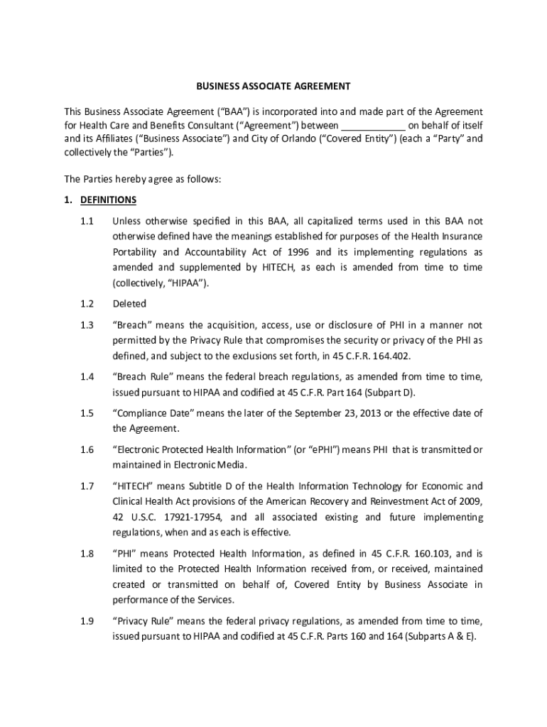 Fillable Online When is a HIPAA BAA Required? Fax Email Print - pdfFiller