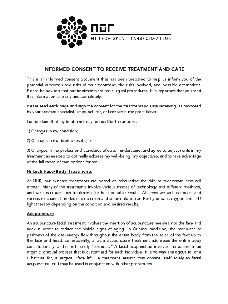 Fillable Online NURinformed consent form Fax Email Print - pdfFiller