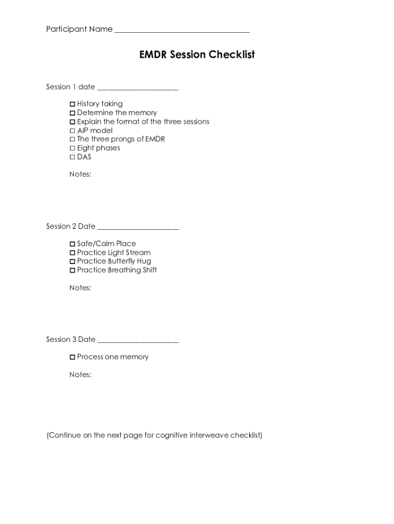 Fillable Online The AIP Model of EMDR Therapy and Pathogenic Memories ...
