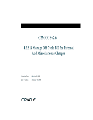 Fillable Online 4.2.2.14 CCB.v2.4.Manage Off Cycle Bill.book Fax Email ...