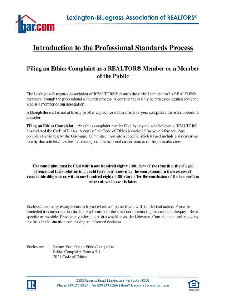 Fillable Online Realtor Code of Ethics Fax Email Print - pdfFiller