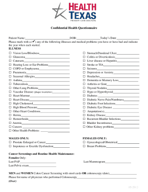 Fillable Online New Patient Forms - HealthTexas Medical Group Fax Email ...