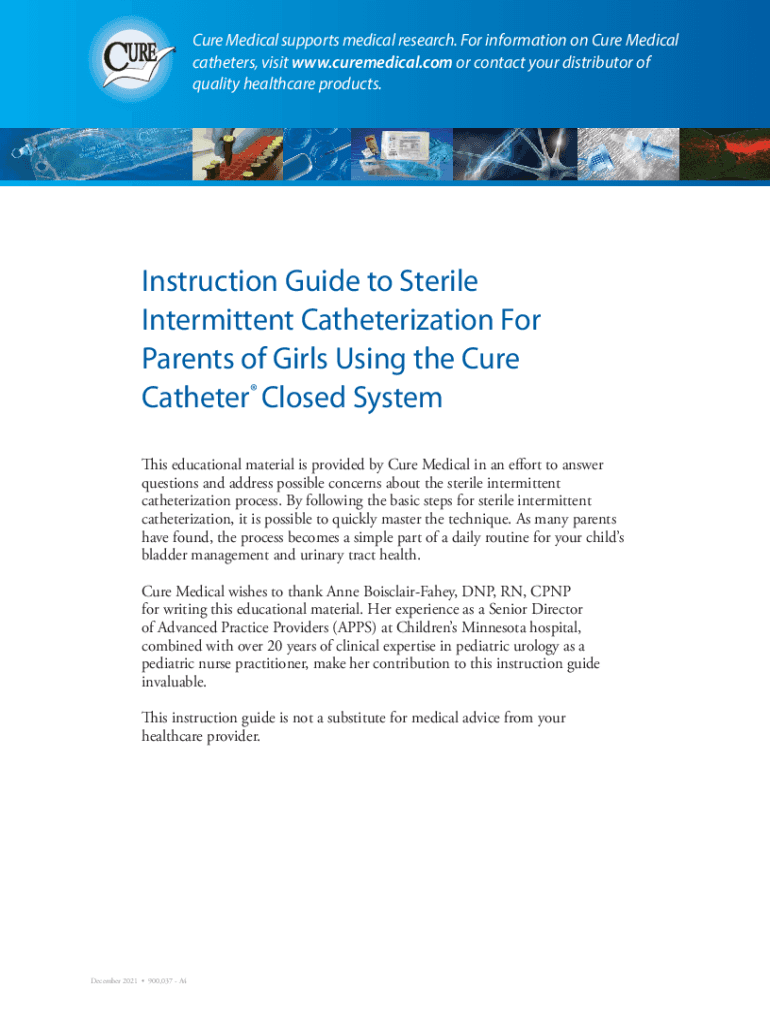 Fillable Online Instruction Guide to Sterile Intermittent ...