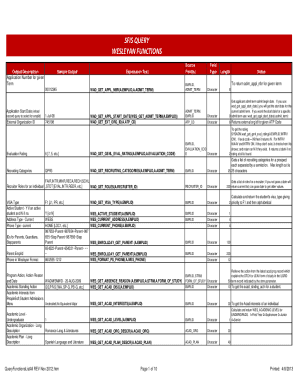 Fillable Online sfis blogs wesleyan SFIS QUERY WESLEYAN FUNCTIONS Fax ...