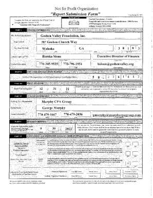 Fillable Online GA Nonprofit RegistrationForm C200 and C100 Fax Email ...