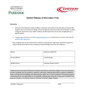 Fillable Online STUDENT CONSENT FORM STU DEN T COURSE PA ... Fax Email Print - pdfFiller