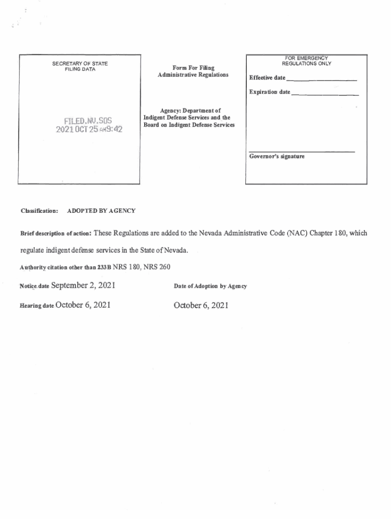 Fillable Online Forms - Department of Indigent Defense Services Fax ...