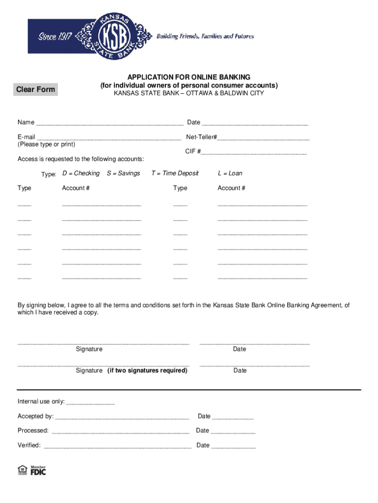 Fillable Online switching to ksb forms Fax Email Print - pdfFiller