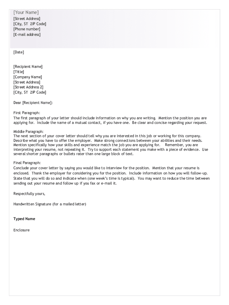 Fillable Online Formal letter heading sample Fax Email Print - pdfFiller
