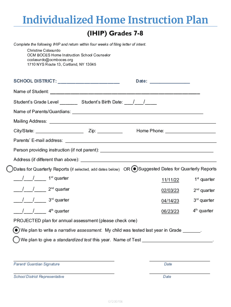 Fillable Online files ocmboces Home InstructionOnondaga - Cortland Fax ...