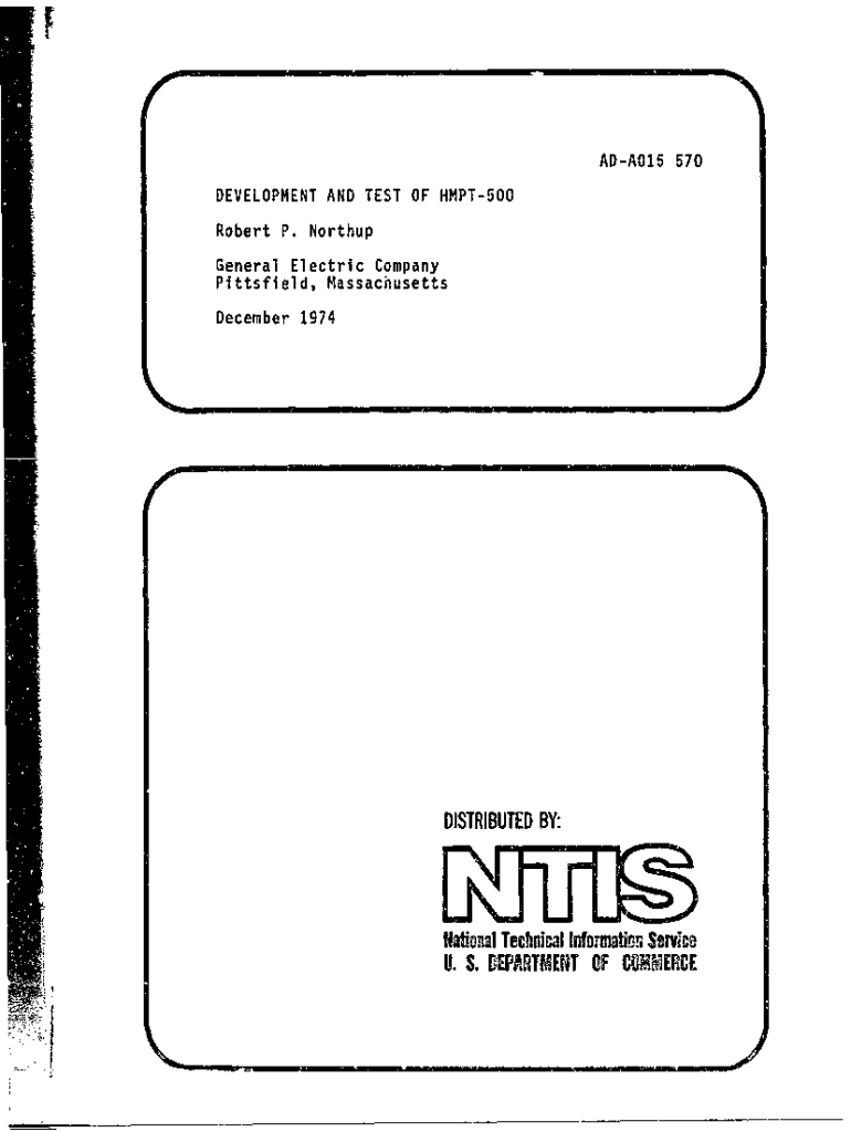 Fillable Online Development and Test of HMPT-500. An HMPT-500 ...