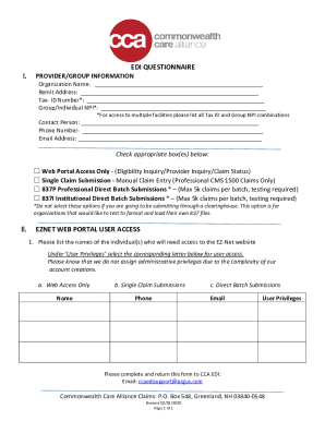Fillable Online Web Portal Administrator Change Form Fax Email Print - pdfFiller