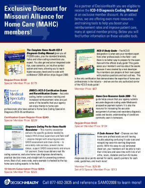 Fillable Online ICD-10 Coding System for Missouri First Steps Updated ...