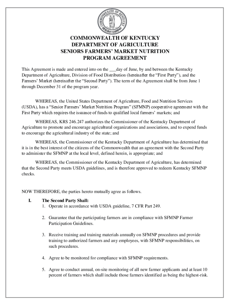 Fillable Online WIC and Senior Farmers Market Nutrition Program (FMNP ...