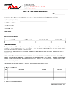 Fillable Online Moni Plus Form - Fill Out and Sign Printable PDF ...