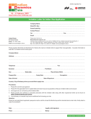 Fillable Online India Visa Application Notes Fax Email Print - pdfFiller