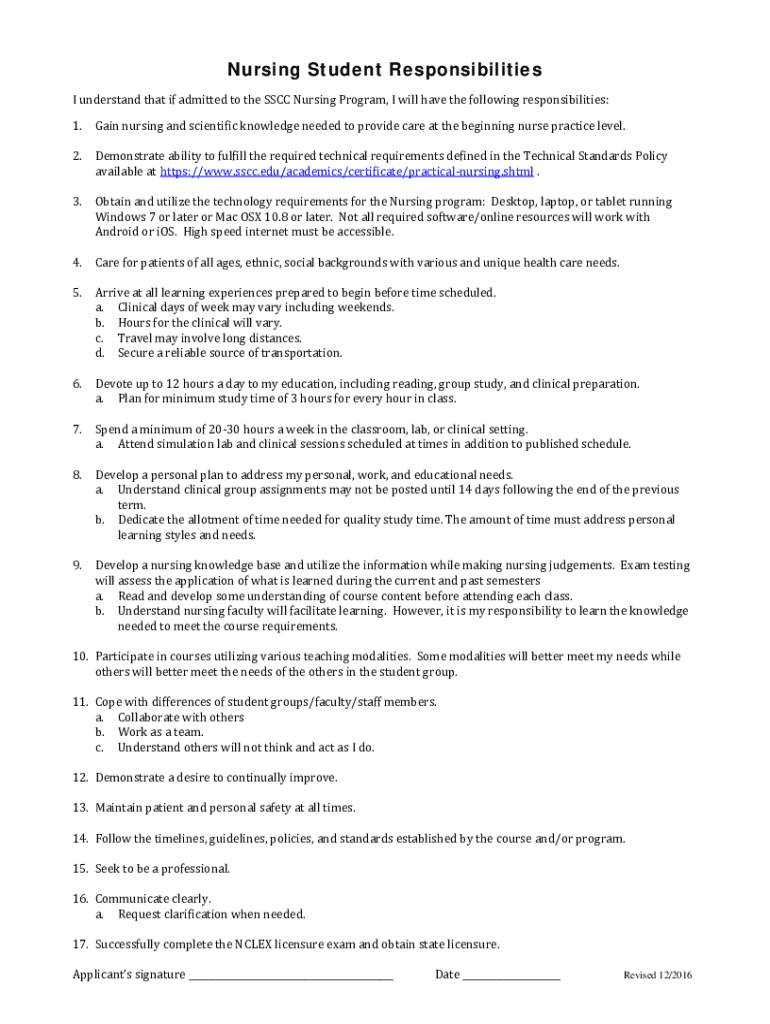 Fillable Online Responsibilities Form Fax Email Print - pdfFiller