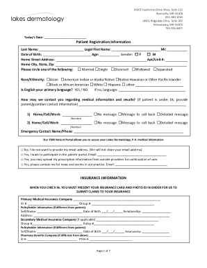 Fillable Online New Patient Paperwork Packets Revised 1.21.21 Fax Email ...