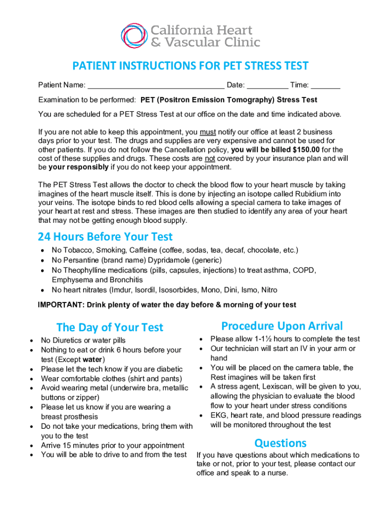 Fillable Online PET Scan Form.English.docx Fax Email Print - pdfFiller