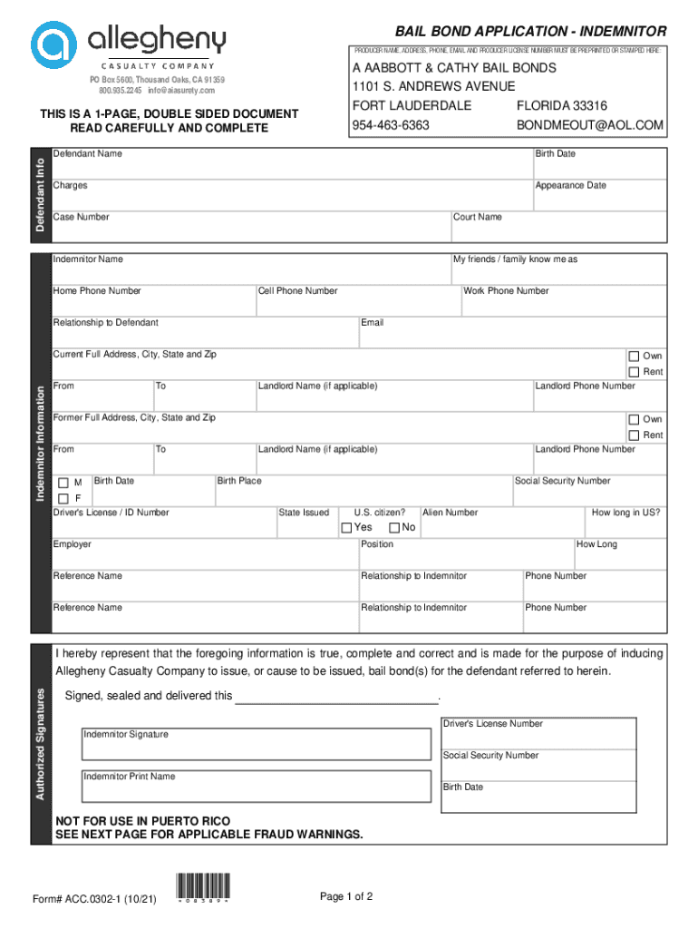 Fillable Online Bail Bond Revocation Request Form Fax Email Print - pdfFiller