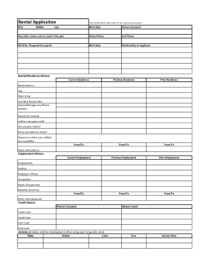 Fillable Online *Each Adult (18 or older) must fill out separate application Fax Email Print ...