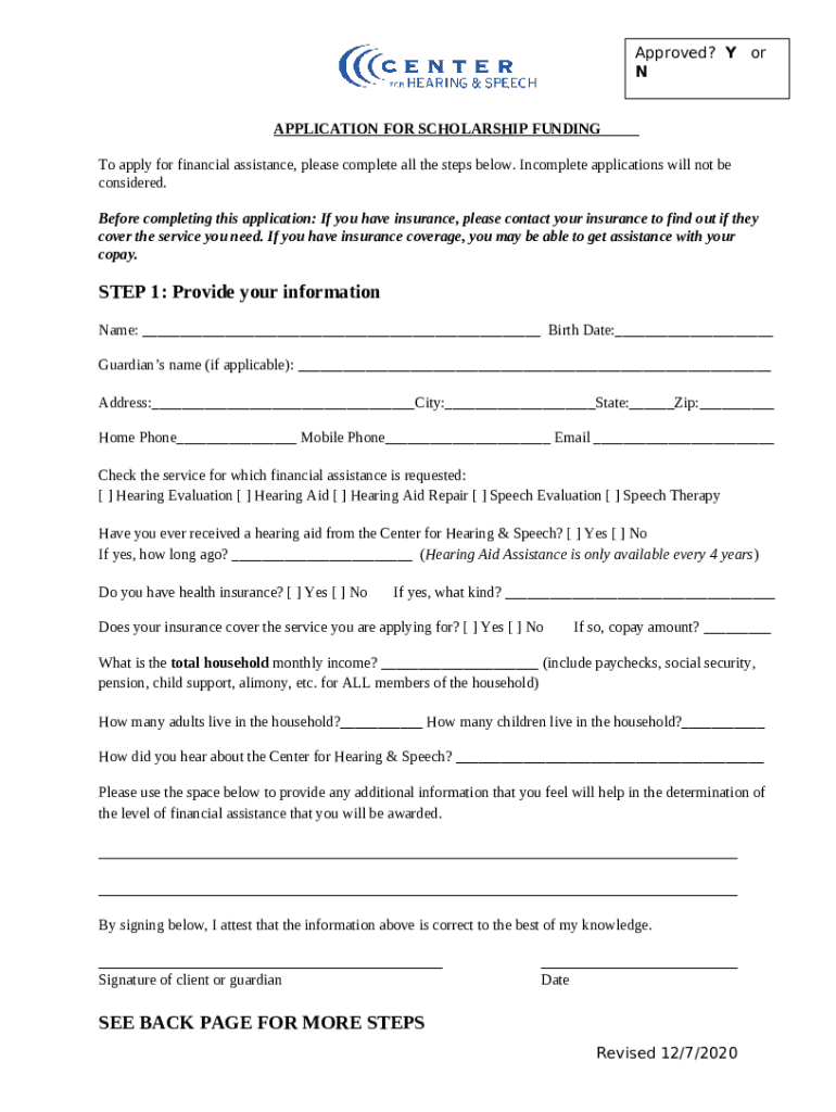 application-for-scholarship-funding-revised-12 ... - cloudfront.net Doc Template | pdfFiller