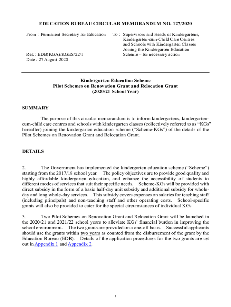 Fillable Online applications edb gov Pilot Schemes on Renovation Grant ...