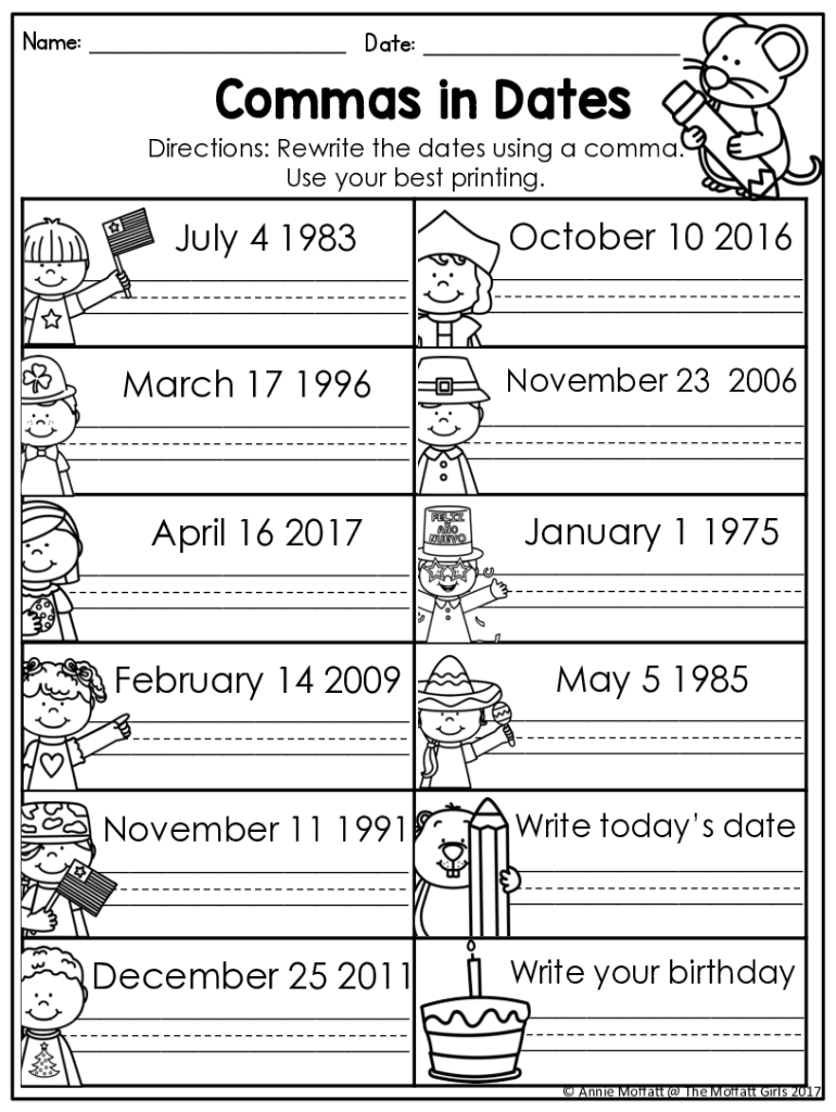 Fillable Online Commas In Dates How Do You Write A Date Fax Email fillable-online-commas-in-dates-how-do-you-write-a-date-fax-email