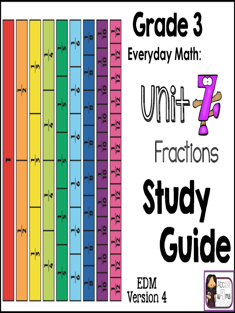 Fillable Online Grade 3 Unit Everyday Math Fax Email Print - pdfFiller
