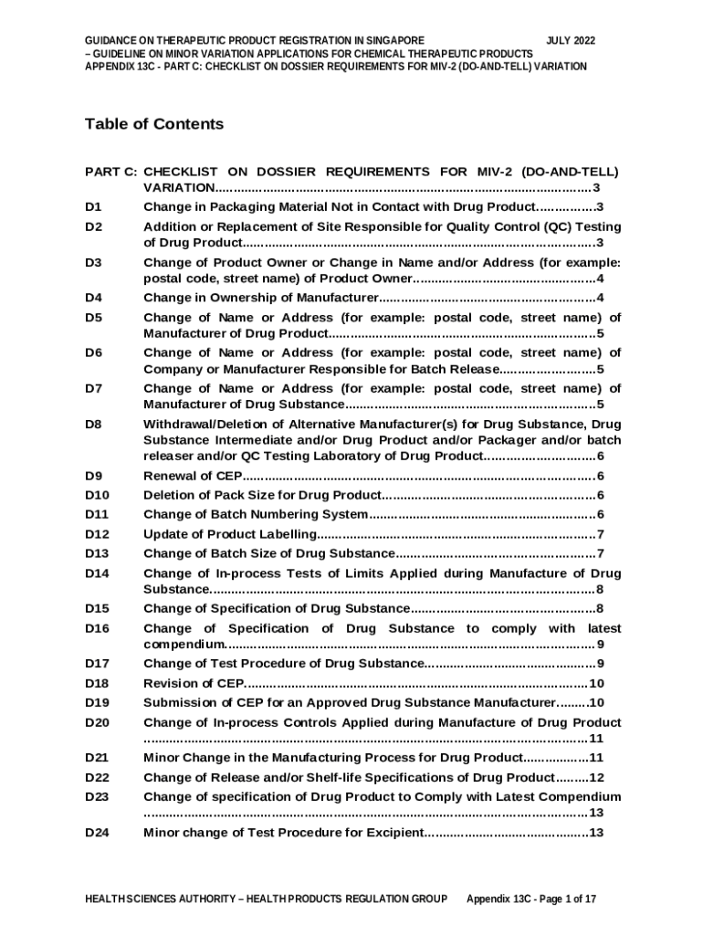 Guide for the Quality Module 3 - Part P Finished Product Doc Template ...