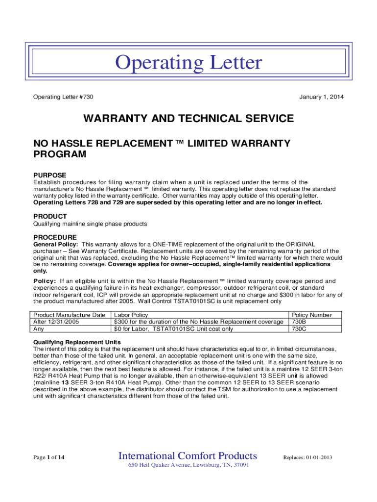 Fillable Online Sample Letter for Corporate Operation - Letter Of ...